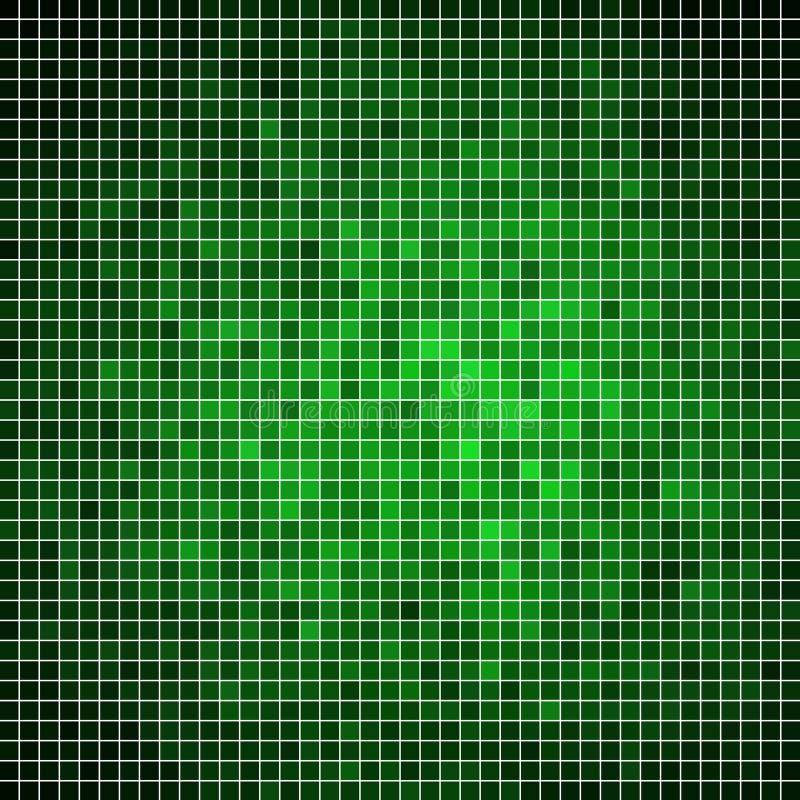 Square Pixel Mosaic Background Stock Illustration - Illustration of ...