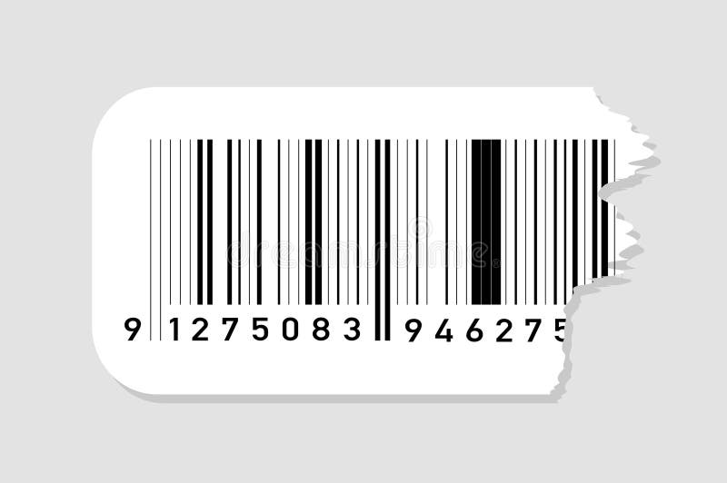 Torn Barcode Stock Illustrations – 47 Torn Barcode Stock Illustrations ...
