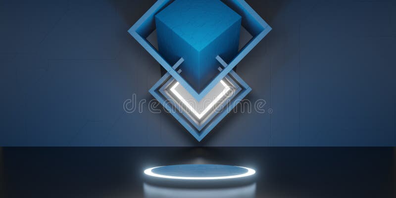 Square Product Display Stand Stage and Studio Premium Level for ...