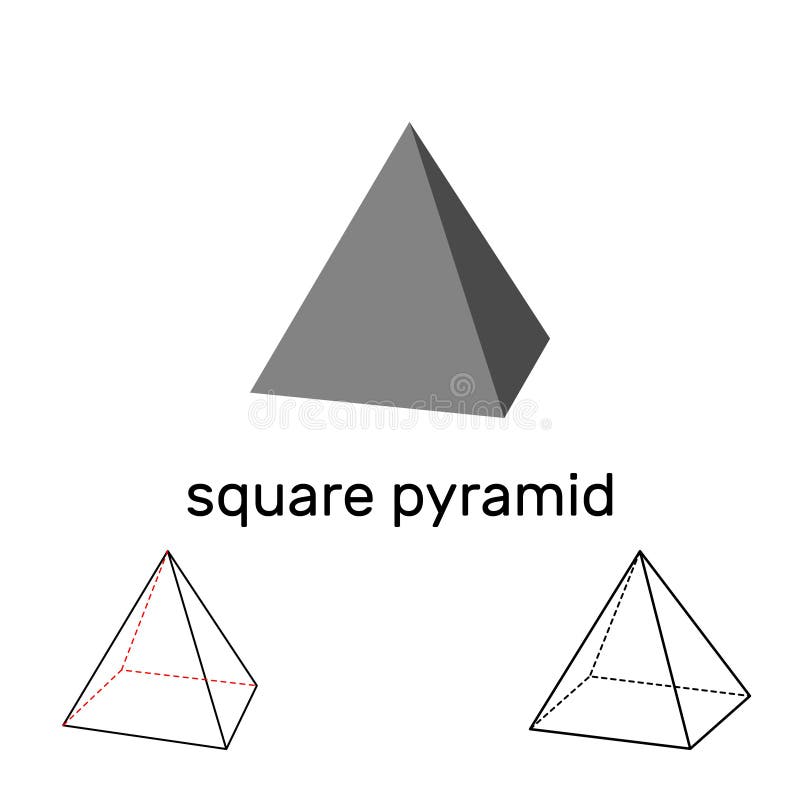 Basic 3d Geometric Shapes. Isolated on White Background. Vector Stock ...