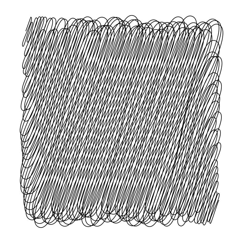 Square, Rectangle Scribbling, Sketchy, Sketch Doodle Lines Element ...