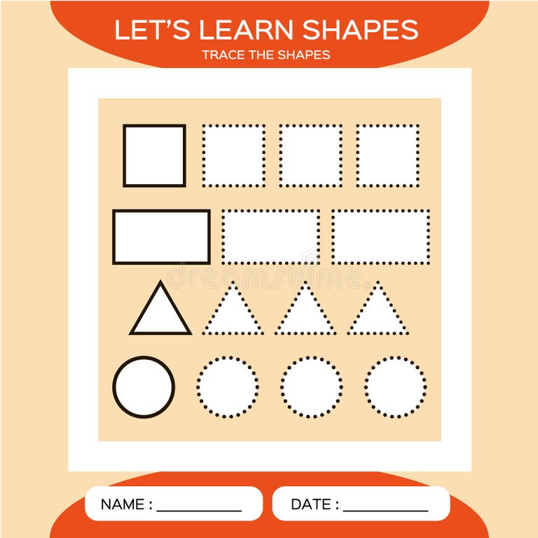 Square. Rectangle. Triangle. Circle. Basic Geometric Shapes for ...