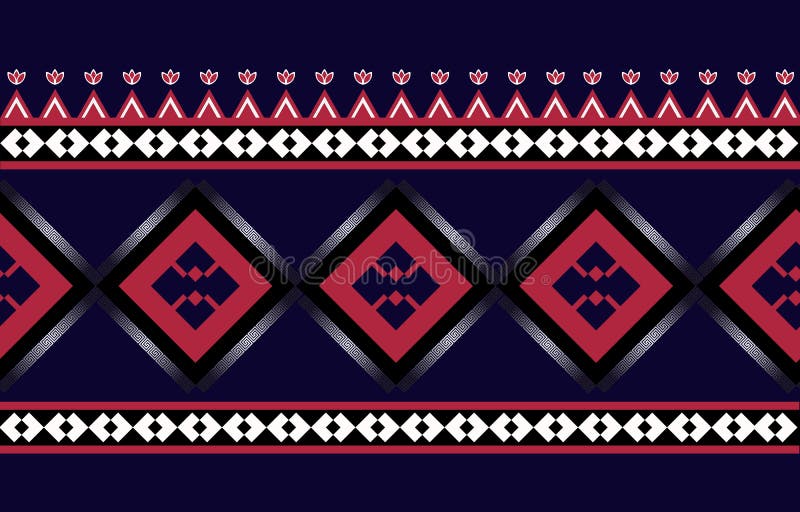 Square Red Blue Special Pattern.vector Illustration Stock Vector ...