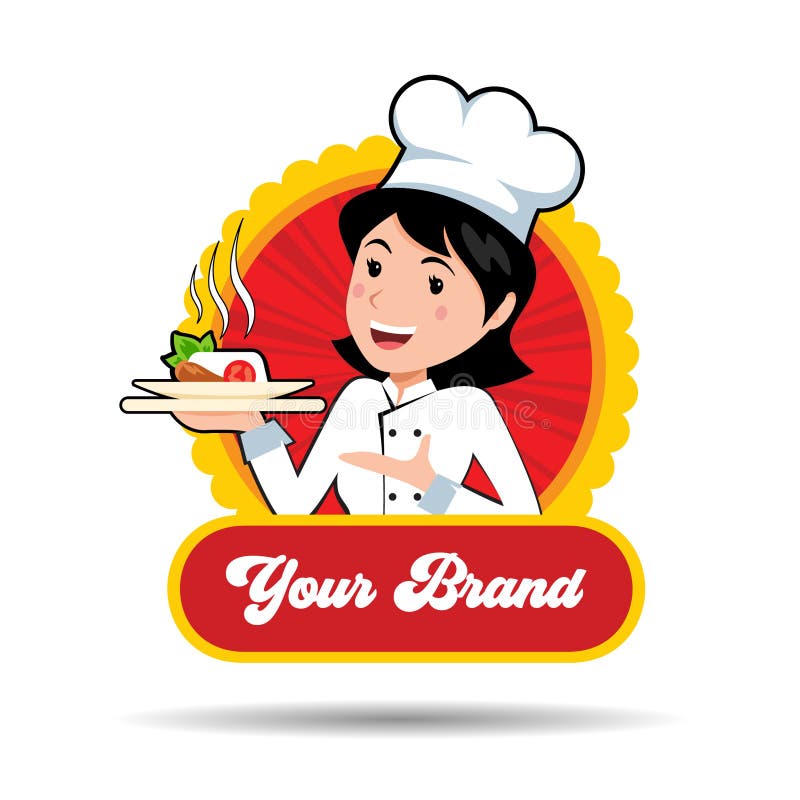 Lady Chef Logo Stock Illustrations – 562 Lady Chef Logo Stock ...
