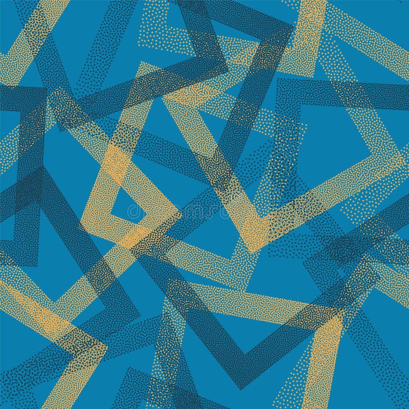 Square Rhombus Shapes of Dot Points Geometric Vector Seamless Pattern ...