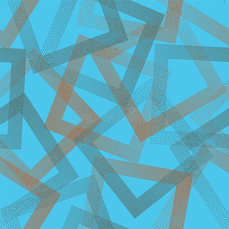 Square Rhombus Shapes of Dot Points Geometric Vector Seamless Pattern ...