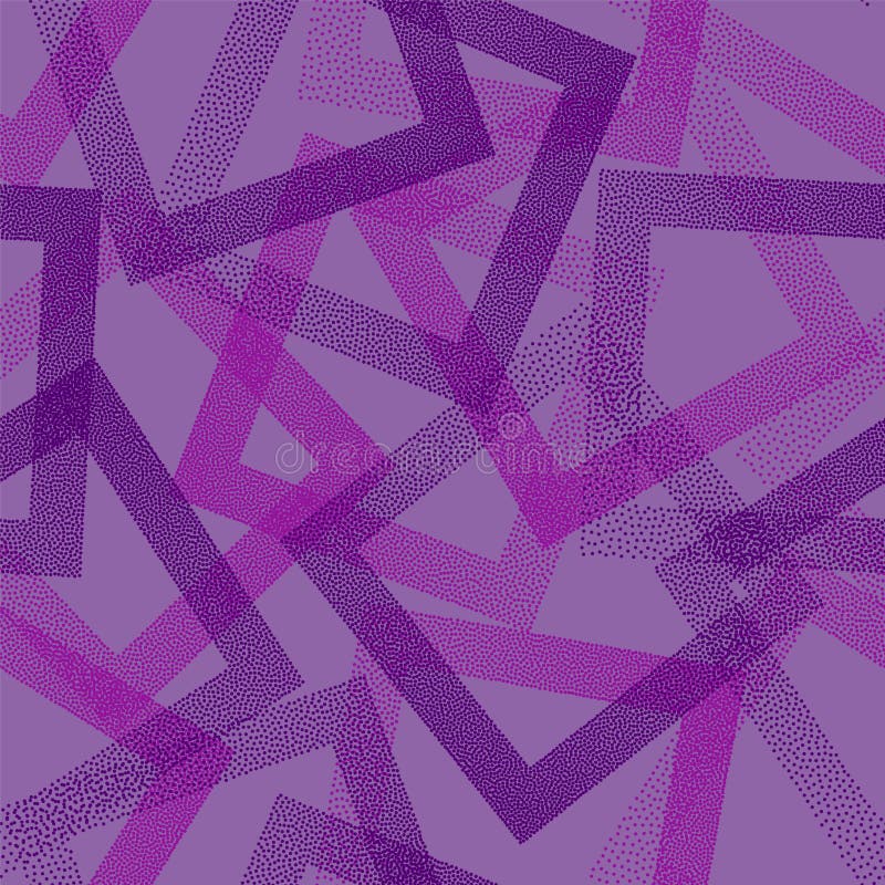 Square Rhombus Shapes of Dot Points Geometric Vector Seamless Pattern ...