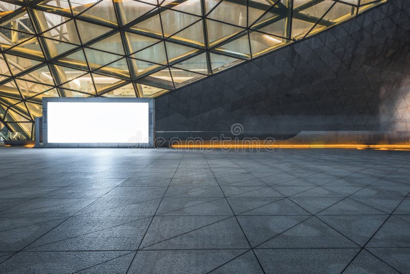 Billboard, Empty Backs of Billboards High in the Sky Editorial ...