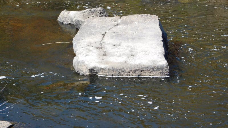 Square Rock stock image. Image of white, bubbles, rock - 69383291