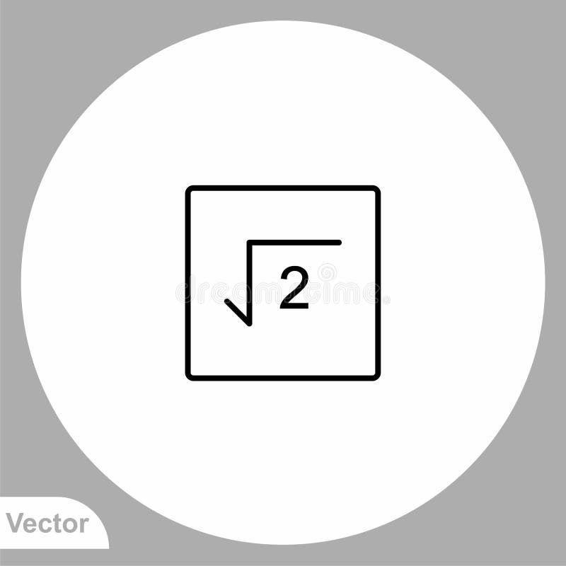 Sign Math Radical Stock Illustrations – 689 Sign Math Radical Stock ...