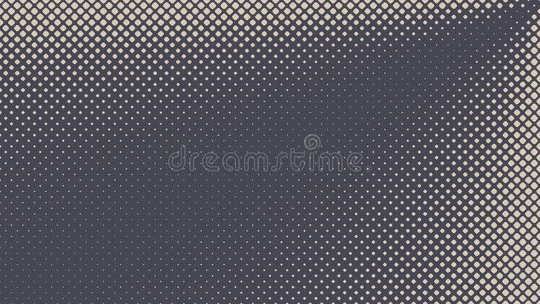 Square Rounded Dots Halftone Pattern Faded Texture Vector Abstract ...
