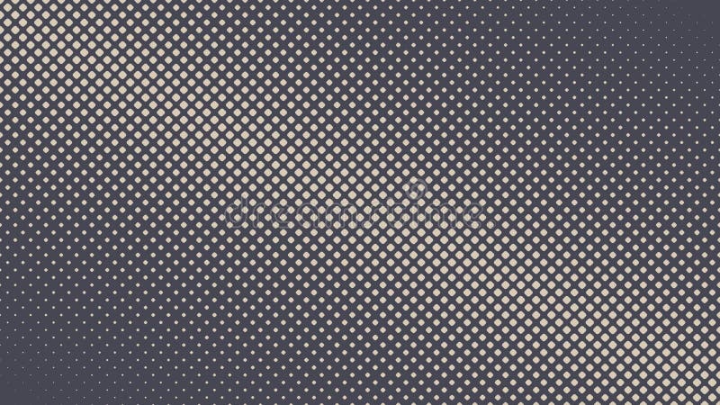 Square Rounded Dots Halftone Pattern Tilted Border Vector Abstract ...
