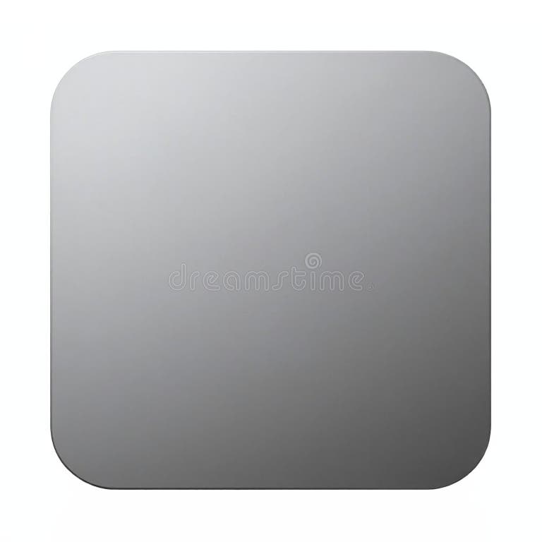 Square Rounded Gray Soft Shadow Background with Transparent Clipping ...
