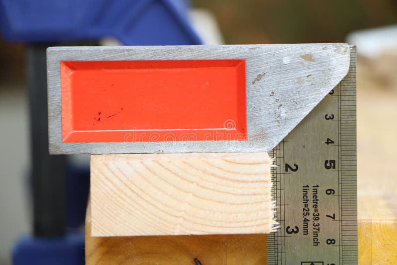 Set-square Ruler and Pencil with Boards Stock Photo - Image of building ...