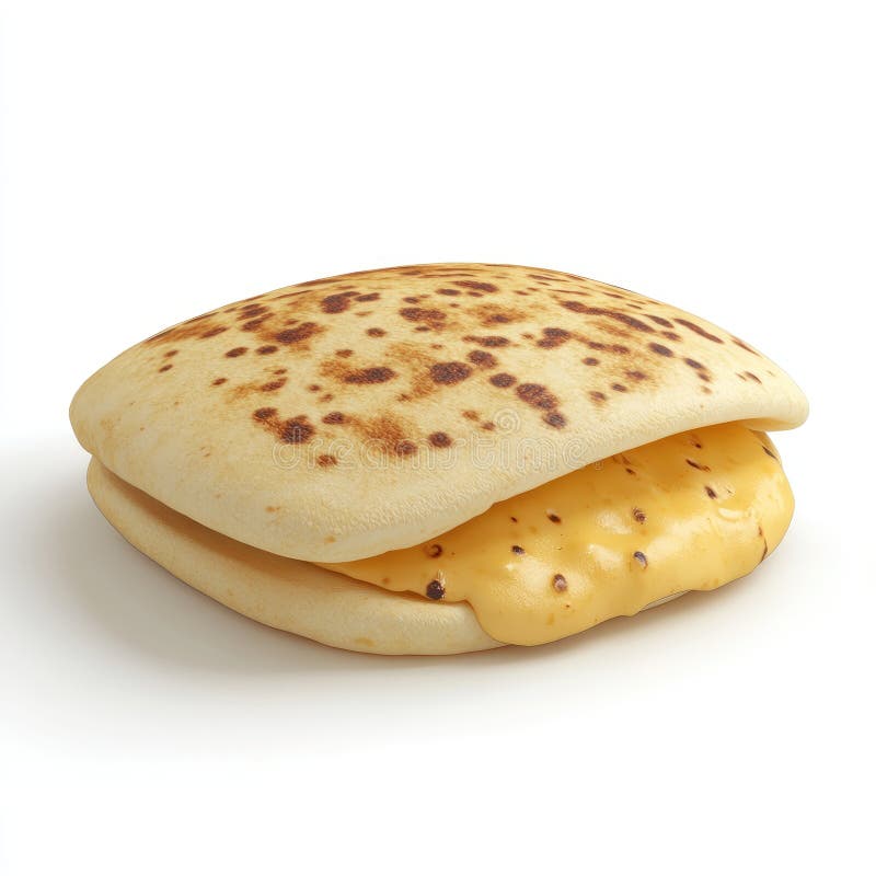 Delicious Grilled Flatbread Sandwich with Melted Cheese Stock ...