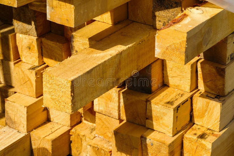 Square timber stock image. Image of woodgrain, square - 12468779