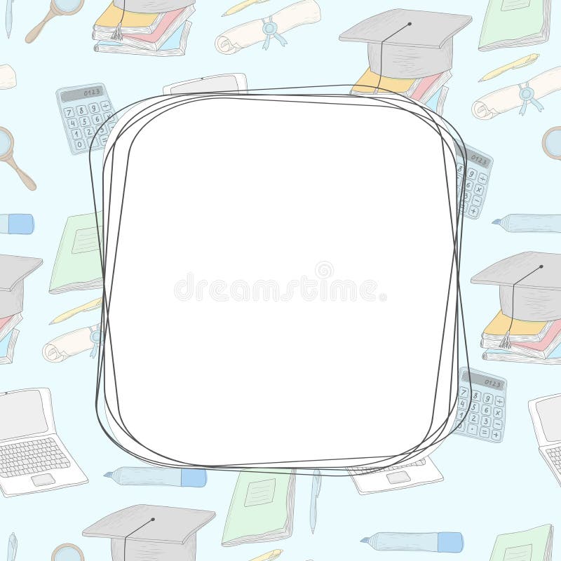 Student Frame Collage Stock Illustrations – 205 Student Frame Collage ...