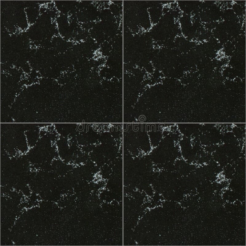 Square Seamless Black Quartz Ceramic Mosaic Tile Texture Background ...