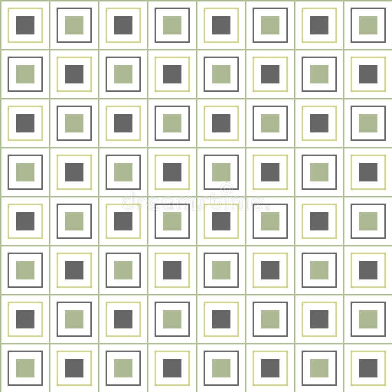 Square Seamless Pattern. Colorful Geometric Pattern. Abstract Squares ...