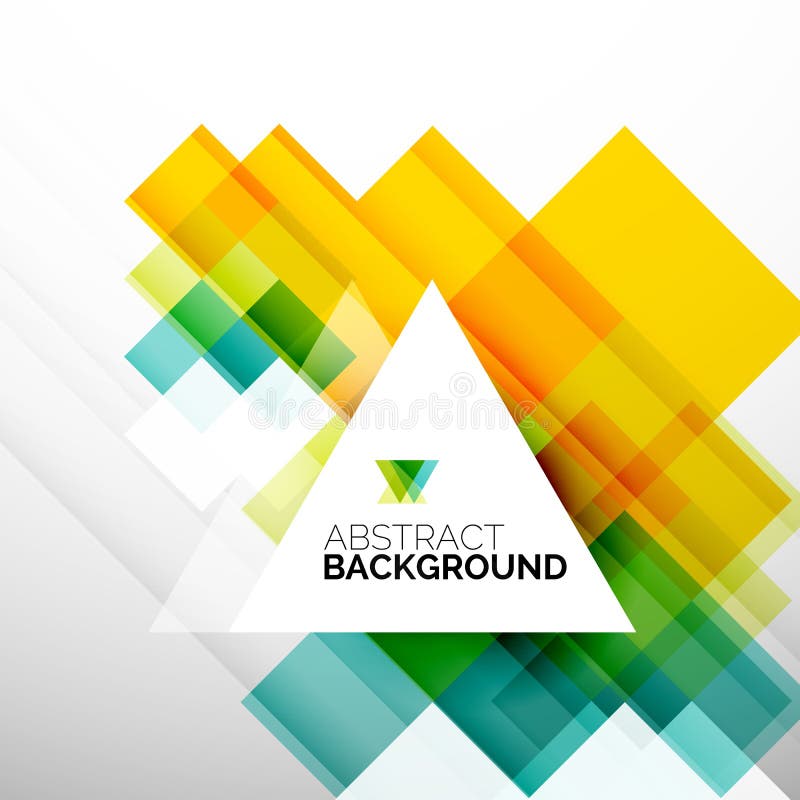 Square Shape Abstract Layouts, Business Template Stock Vector ...