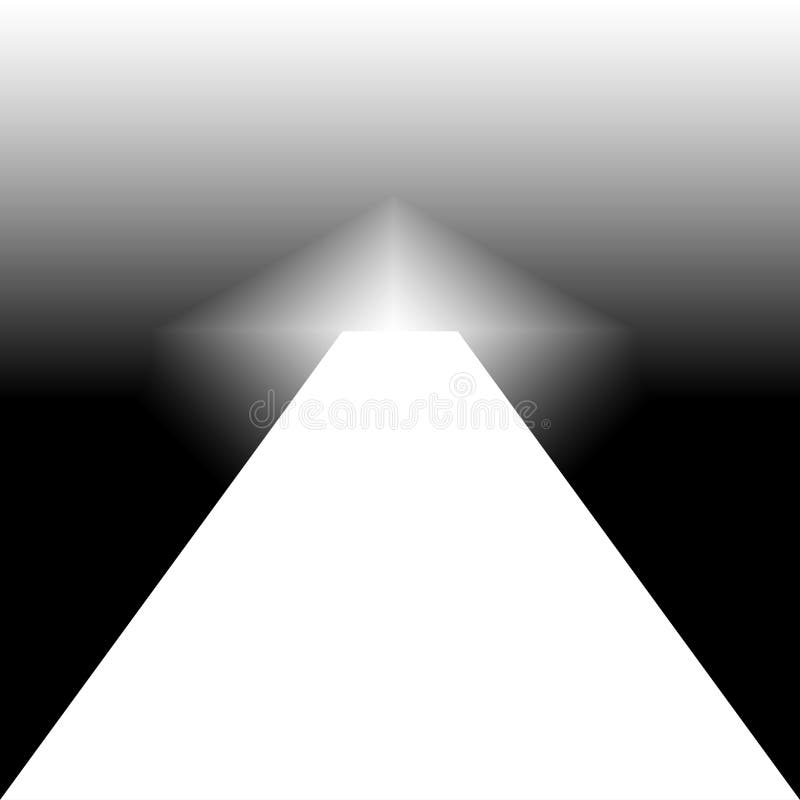 Black White and Grey Graphic Design with White Triangle in Foreground ...