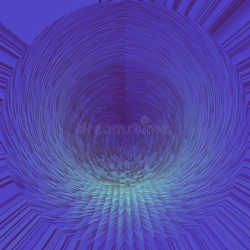 Purple and Blue Graphic Design. Spiral Center with Lines Stock ...
