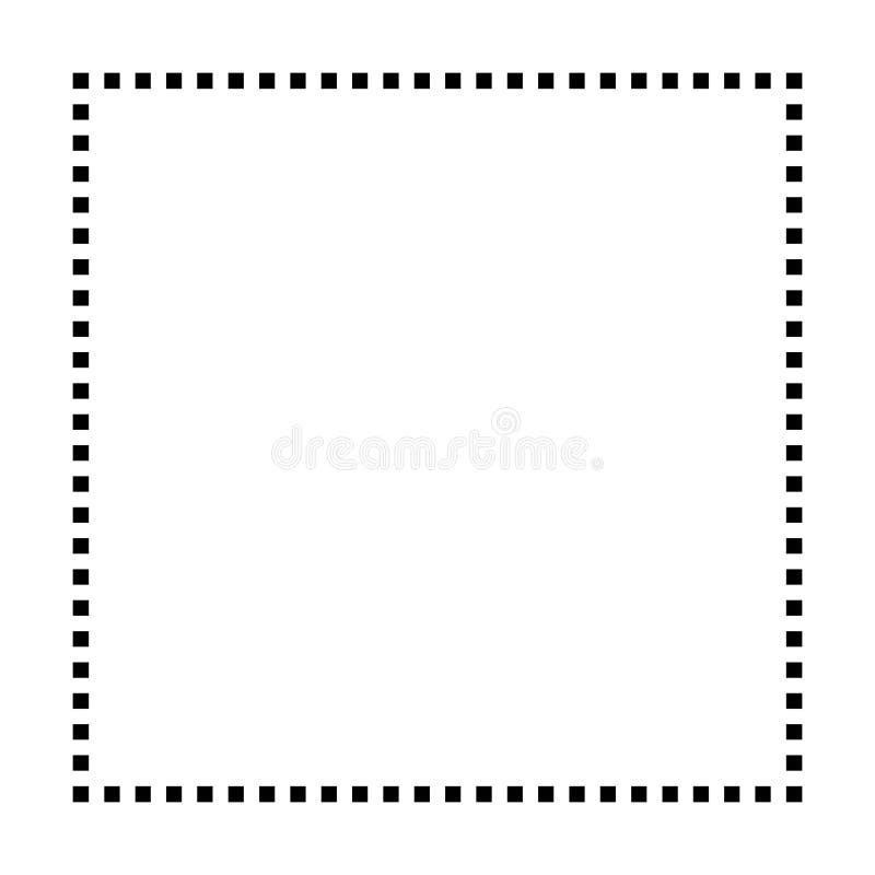 Square Shape Dotted Icon Vector Symbol for Creative Graphic Design Ui ...