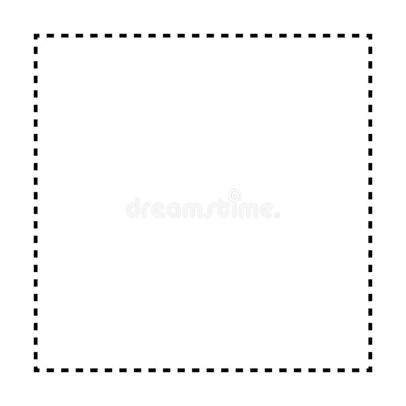 Dotted Square Outline