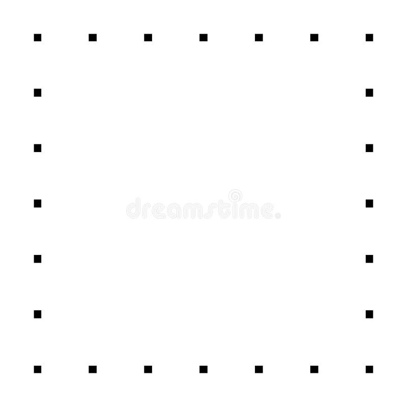 Dotted Square Outline
