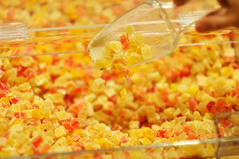 Square Shape Jelly Candy Flavor Fruit, Candy Dessert Colorful on Sugar ...