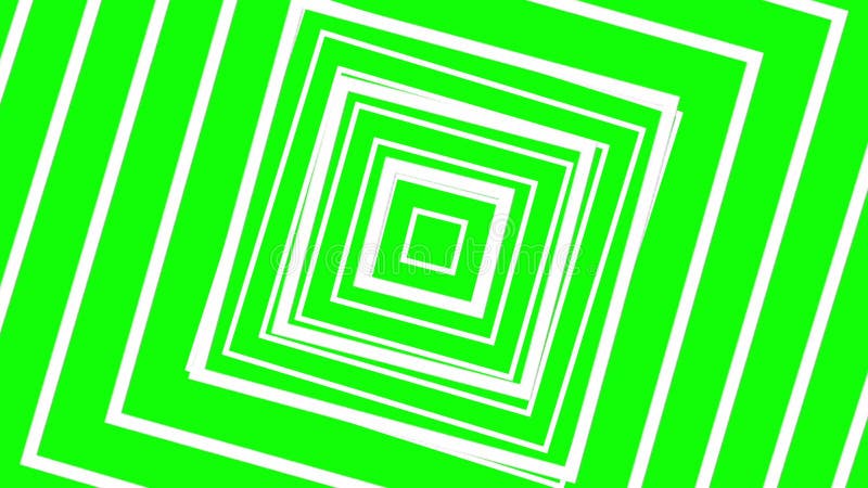 Square Shapes on Green Screen 2D Animation. Stock Footage - Video of ...