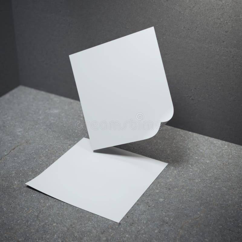 Square sheet of paper stock image. Image of color, paper - 52388269