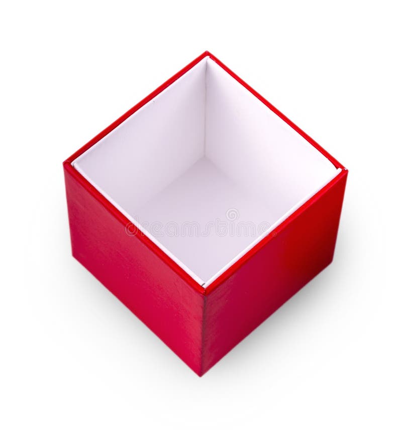 The Red Package and Gift Box on White Stock Photo - Image of birthday ...