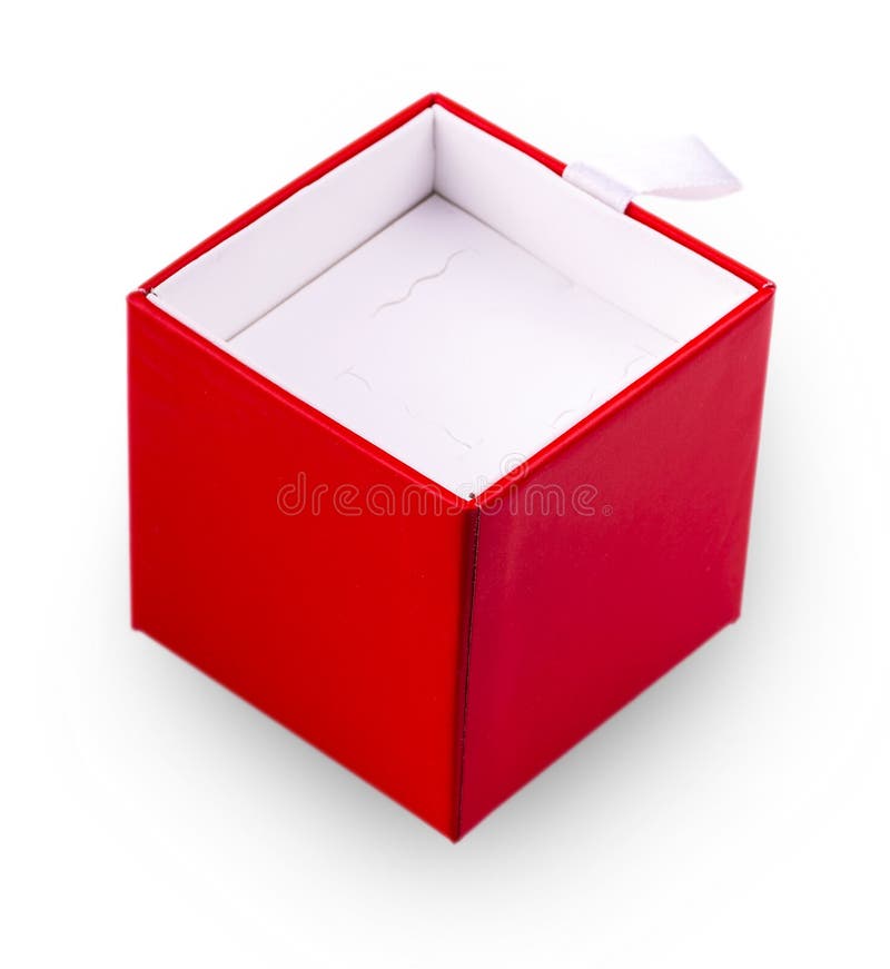 The Red Package and Gift Box on White Stock Photo - Image of birthday ...