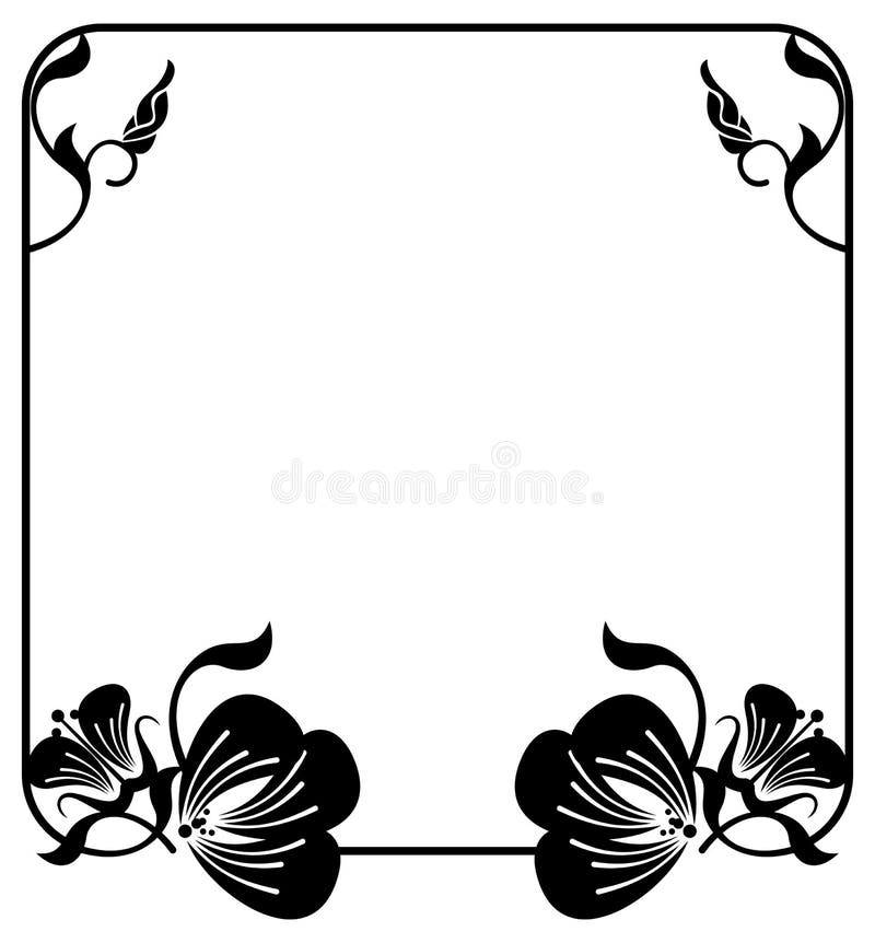 Simple Silhouette Frame