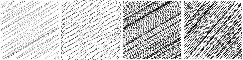 Square with Sketchy, Scribble, Doodle Effect Texture Stock Vector ...