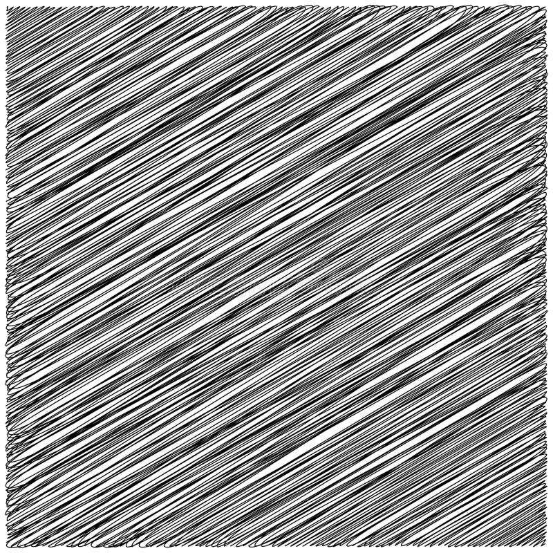 Square with Sketchy, Scribble, Doodle Effect Texture Stock Vector ...