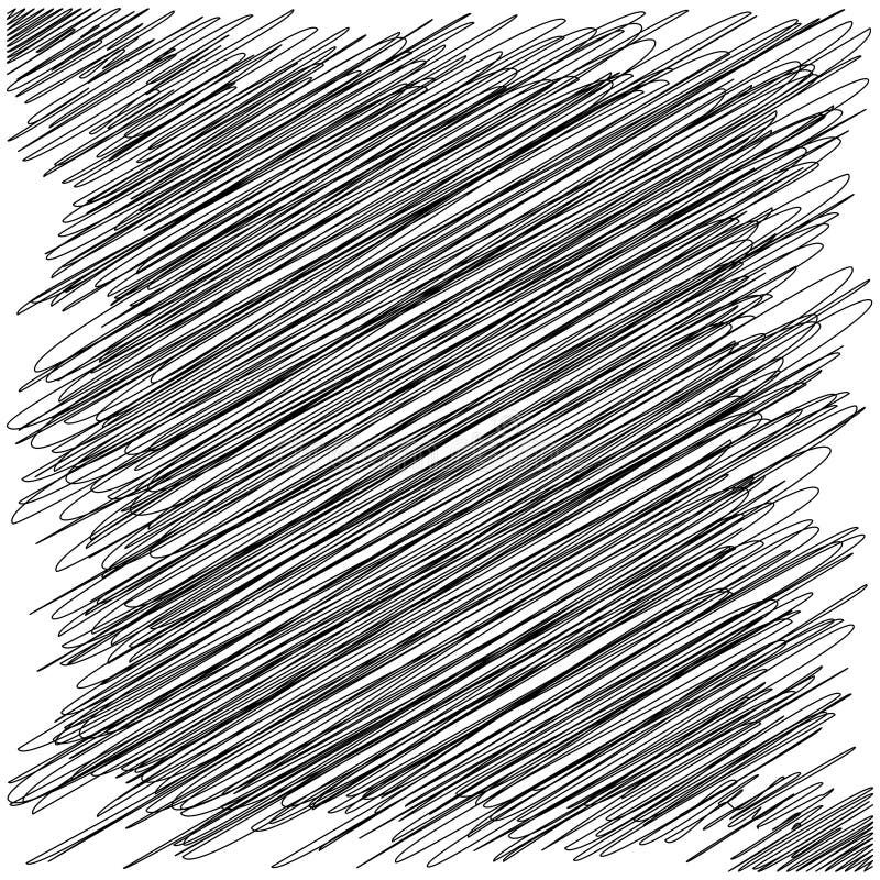 Square with Sketchy, Scribble, Doodle Effect Texture Stock Vector ...