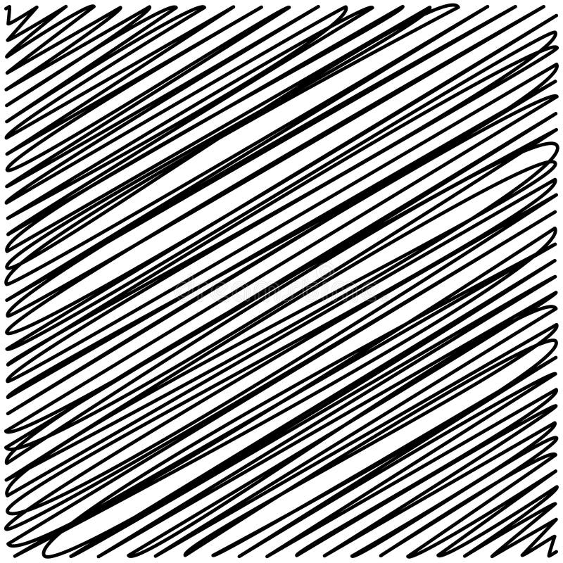 Square with Sketchy, Scribble, Doodle Effect Texture Stock Vector ...