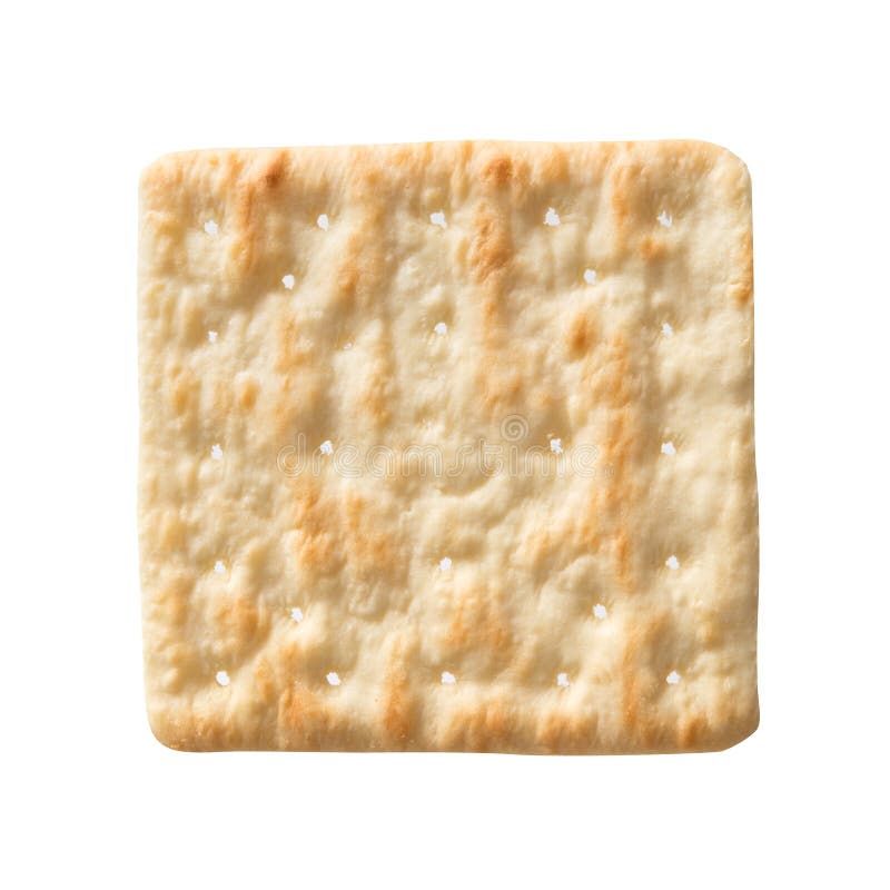 Brown square cracker stock photo. Image of salt, closeup - 34354758