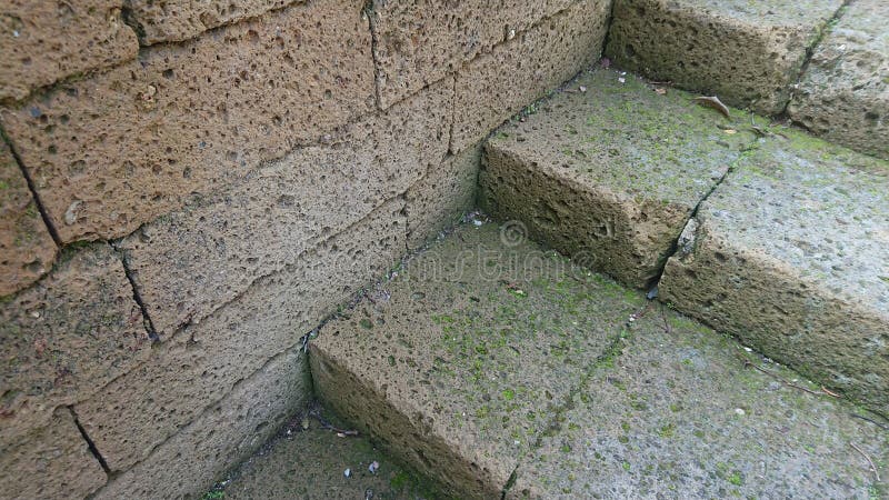 Square Soft Stone Steps Closeup Stock Photo - Image of closew, soft ...