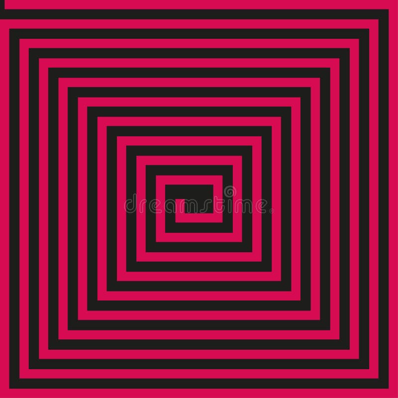 Square Spiral Crimson Background. Space Background.Tile Design Stock ...