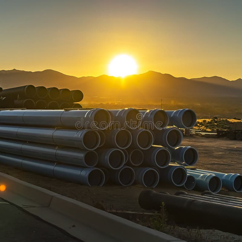Stack of pipes stock photo. Image of round, condos, pipes - 811950