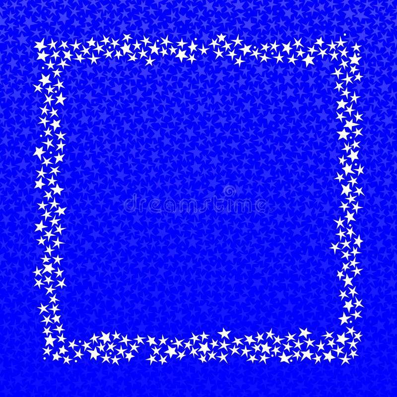 Square star frame stock vector. Illustration of independence - 14298443
