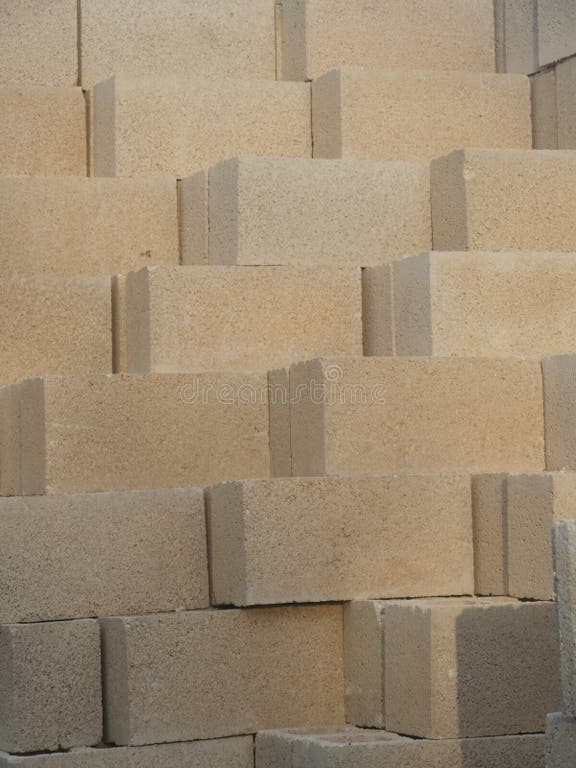 Square Stone Blocks Built in Pyramid Stock Photo - Image of shape ...