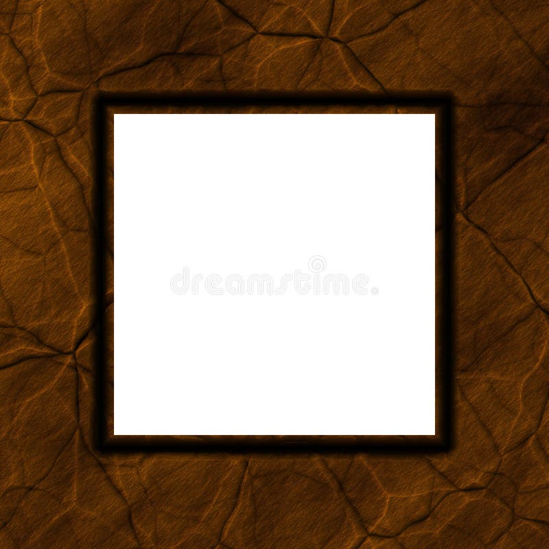 Square Stone Frame with Ornament Stock Illustration - Illustration of ...