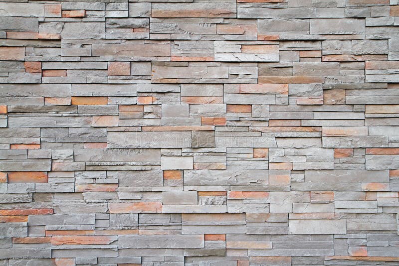 Square stone wall far stock image. Image of exterior - 15447381