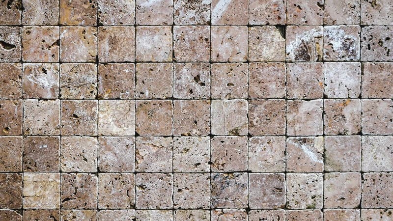 Square Stones Surface Background Loop. Travertine Masonry Tiles ... Square Stones Surface Background Loop. Travertine Masonry Tiles ...