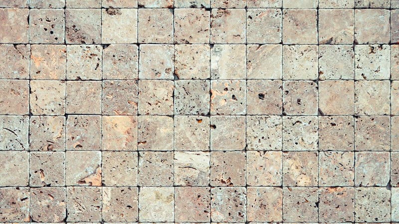 Square Stones Surface Background Loop. Travertine Masonry Tiles ... Square Stones Surface Background Loop. Travertine Masonry Tiles ...