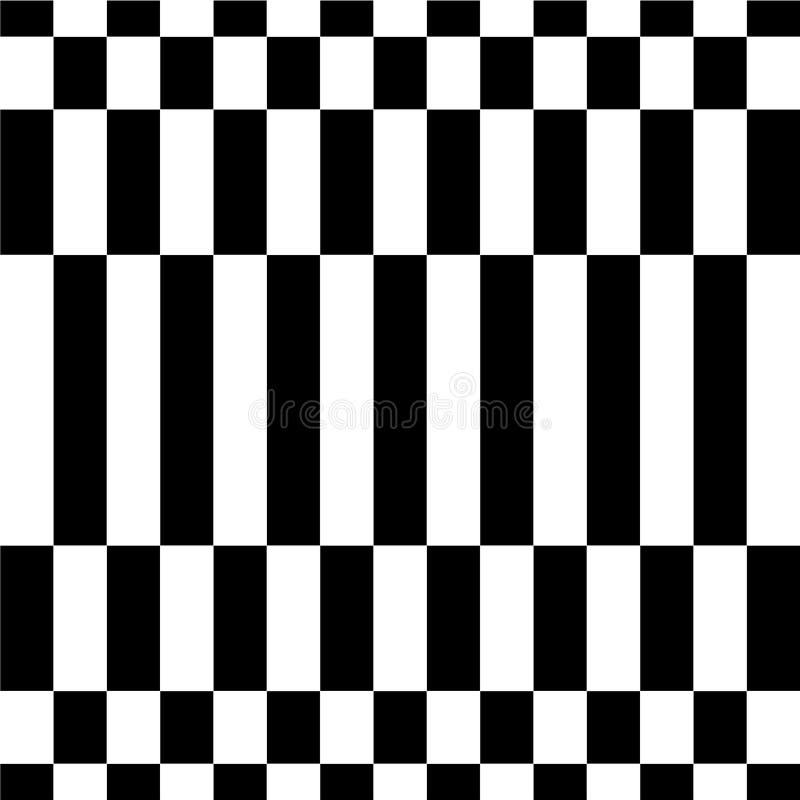 Square Stripes Pattern Tile with Seamless Swatch Stock Vector ...